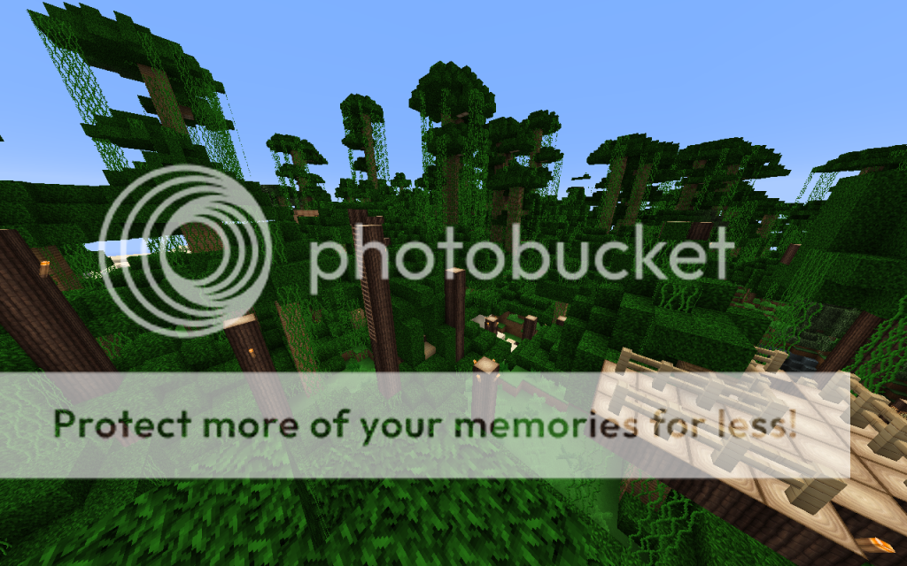 Escape From Everfree Forest: Minecraft Parkour Minecraft Map