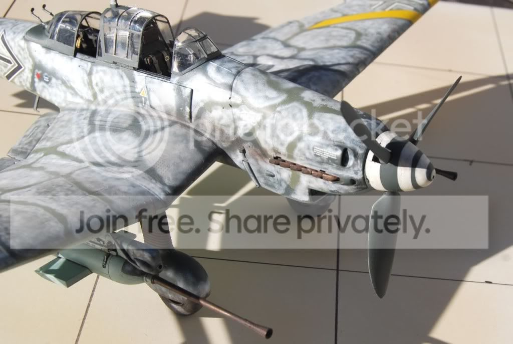 ju-87 "Kanonenvogel" - Ready for Inspection - Large Scale Planes