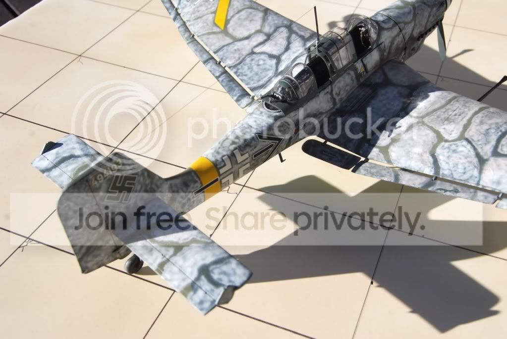 ju-87 "Kanonenvogel" - Ready for Inspection - Large Scale Planes