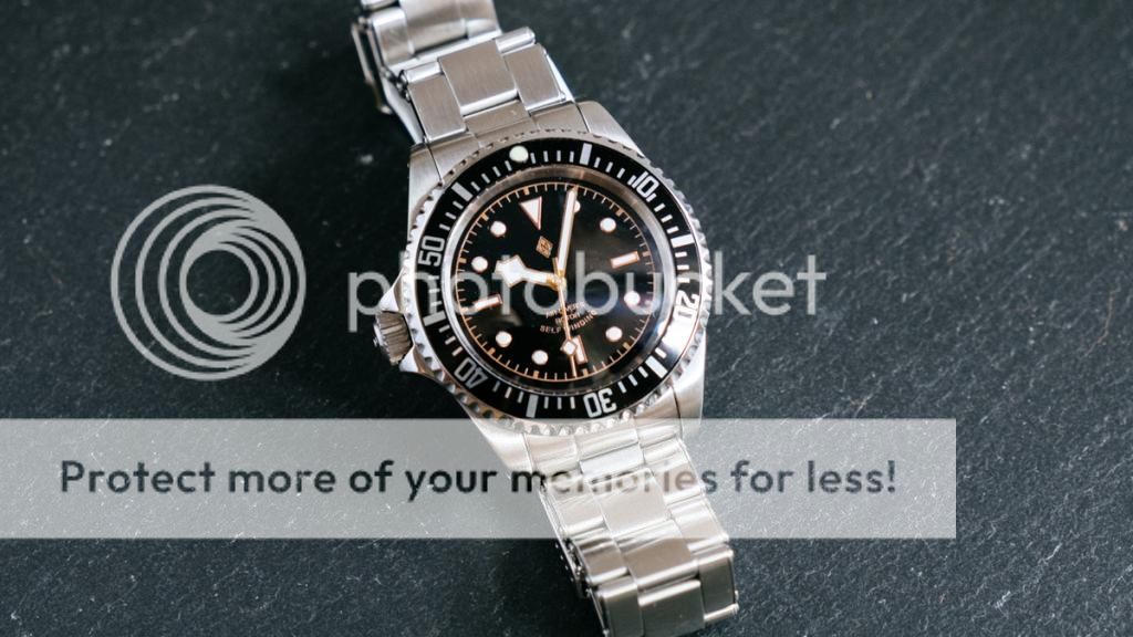 FS: Armida A9 500M diver with Black Bay-style gold snowflake hands and ...