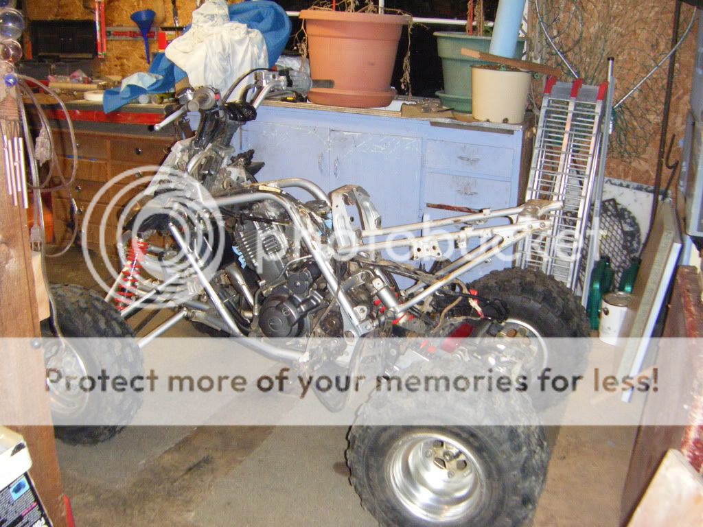 Raptor 660 teardown and powdercoat | Modded Raptors Forum