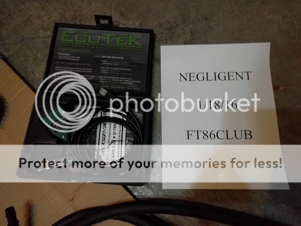 Jackson Racing SC, Radium dual catch can, EcuTEK cable - Toyota GR86 ...