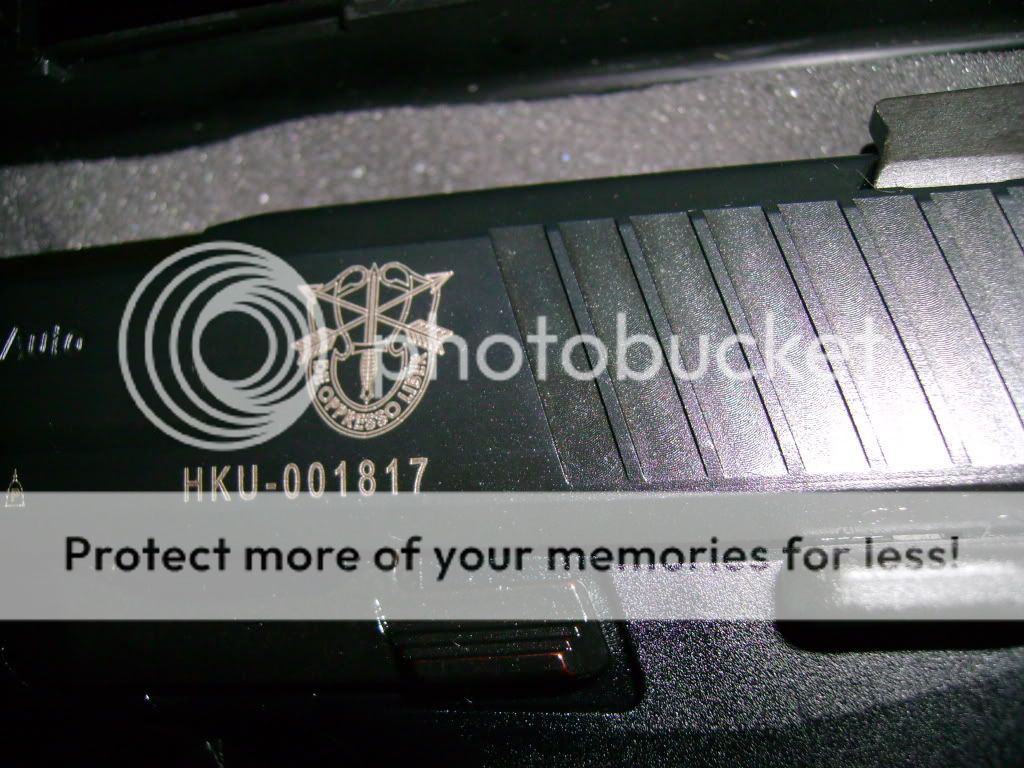 New HK45 owner with Special Forces Logo on the slide | HKPRO Forums