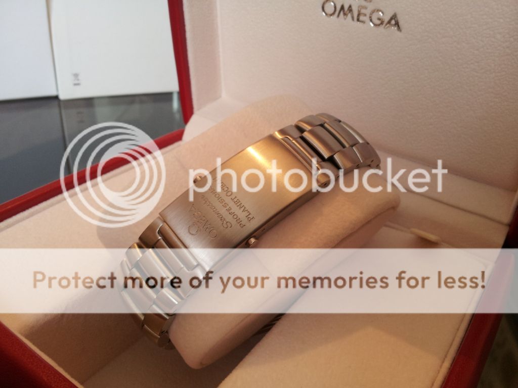 F/S Omega Seamaster Planet Ocean 22005000 45.5 All boxes & cards 2011 ...
