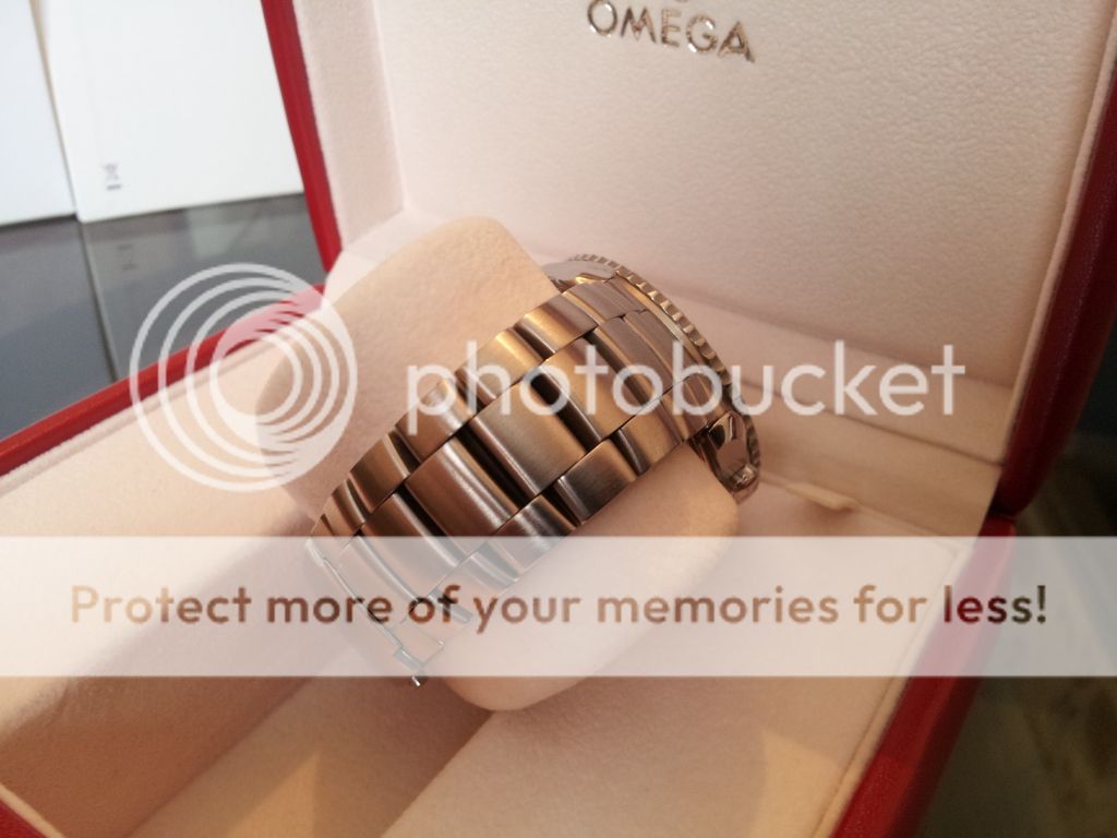 F/S Omega Seamaster Planet Ocean 22005000 45.5 All boxes & cards 2011 ...